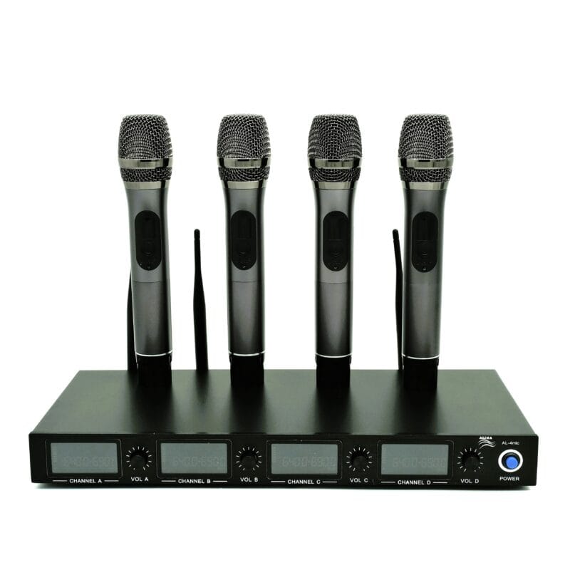 Buy TOP PRO PS8400 UHF RECHARGEABLE WIRELESS MICROPHONE