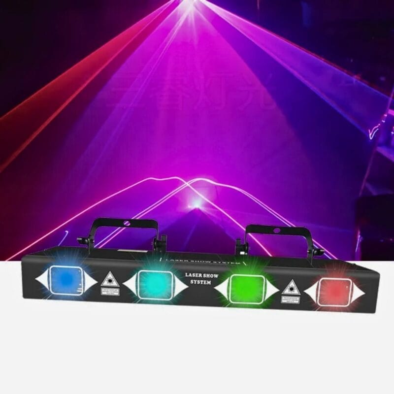 TOP PRO 4 HEAD DISCO STAGE LASER LIGHT