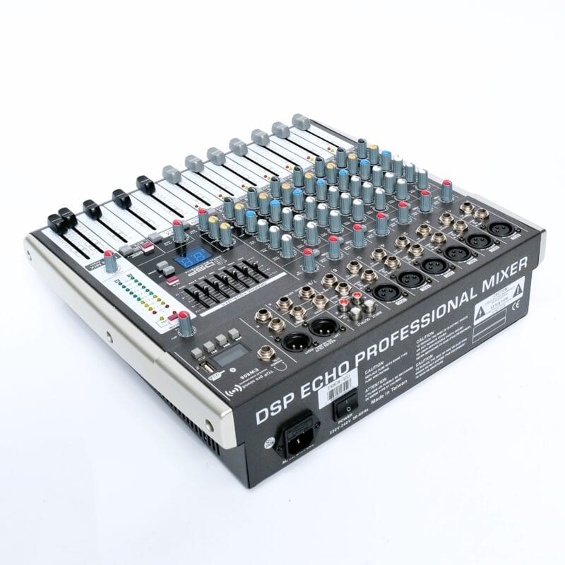 TOP PRO EW808 DSP ECHO MIXER CONSOLE 8 CHANNEL PROFESSIONAL