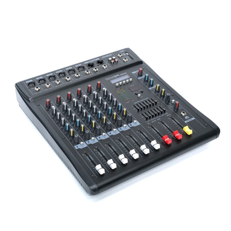 BUY TOP PRO MX606 AUDIO MIXER CONSOLE 6 CHANNEL