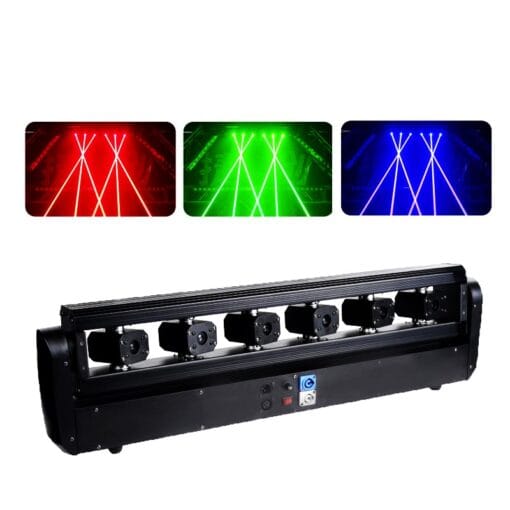 TOP PRO Six Eyes RGB Laser Light 1 - TOP PRO SOUND
