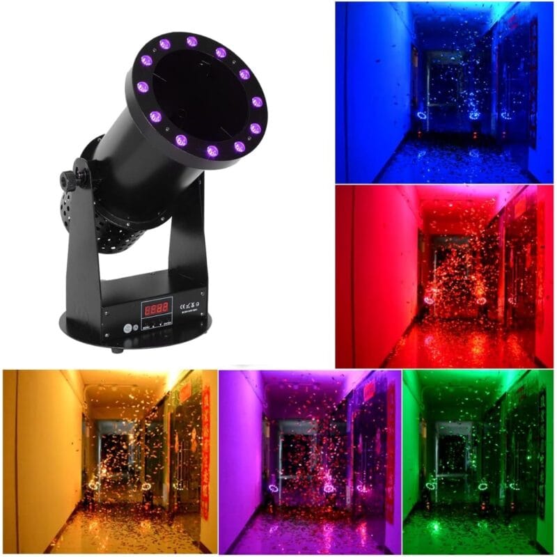 PROFESSIONAL LED CONFETTI MACHINE 1500W