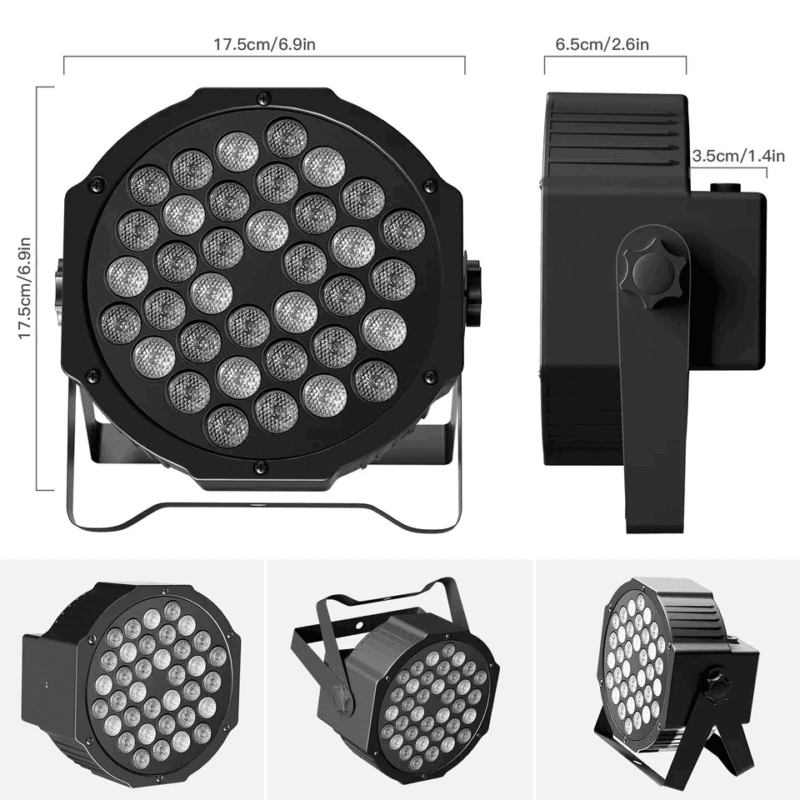 TOP PRO 36 LEDs RGB Par Party Stage Light
